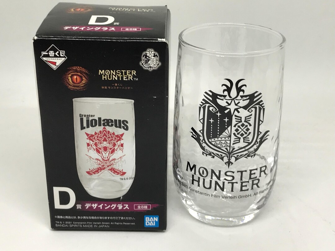 MONSTER HUNTER ~ Design GLASS ~ Original Capcom Licensed Item From ...