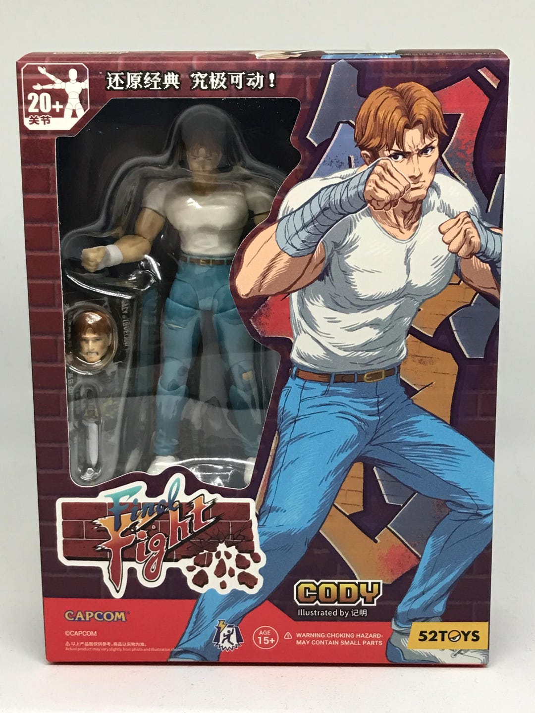 FINAL FIGHT ~ CODY ~ Original (capcom Licensed) 52TOYS (1:18 Scale ...