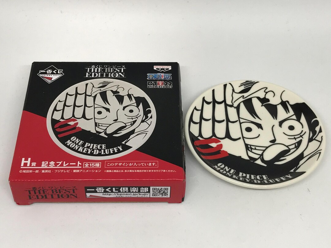 ONE PIECE Commemorative Plate monkey.d.luffy Original Banpresto Item ...