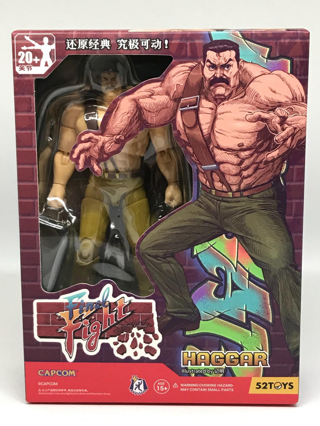 FINAL FIGHT ~ Mike HAGGAR ~ Original (capcom Licensed) 52TOYS (1:18 ...