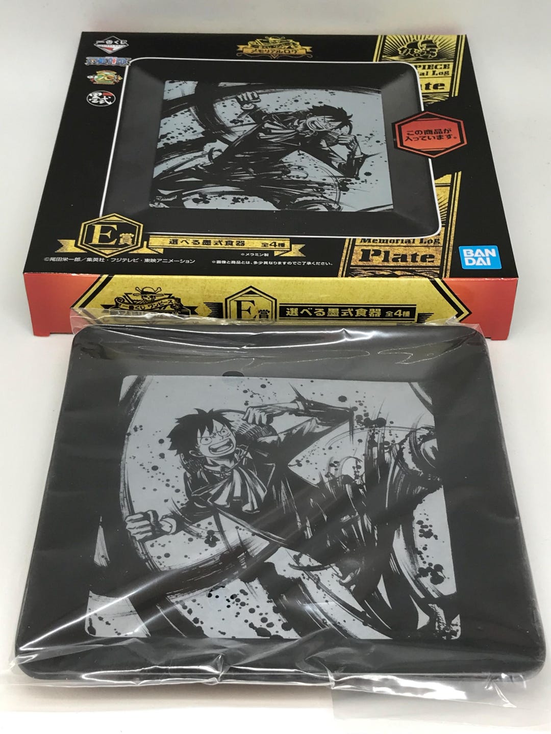 ONE PIECE ~memory Log PLATE~ "monkey.d.luffy" Original Japan *new* - Etsy