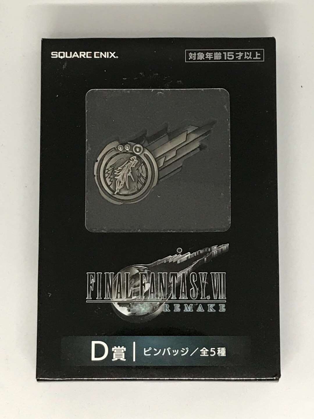 FINAL FANTASY VII Remake "pin Badge" Original Square Enix Item From ...