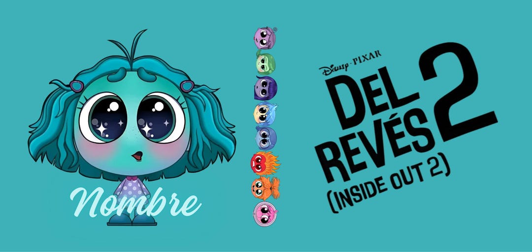 Inside Out 2 EDITABLE TEMPLATE PACK Customizable - Etsy