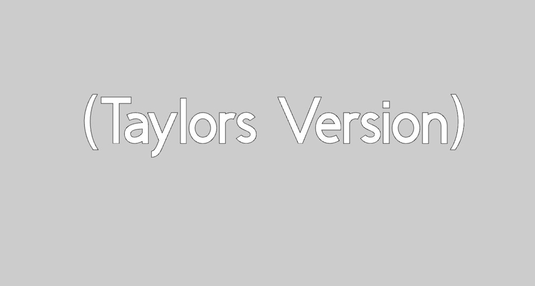 Taylors Version Decal, Taylors Version Logo , Taylor Swift , Vinyl Die ...