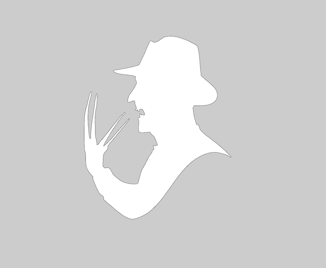 Freddy Krueger Decal, Nightmare on Elm Street Logo , Freddy Krueger ...