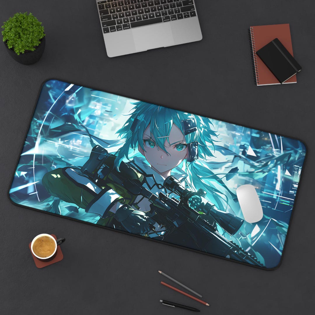 Large Anime Desk Mat and Mouse Pad With Anime Artwork, Unique Desk Pad ...