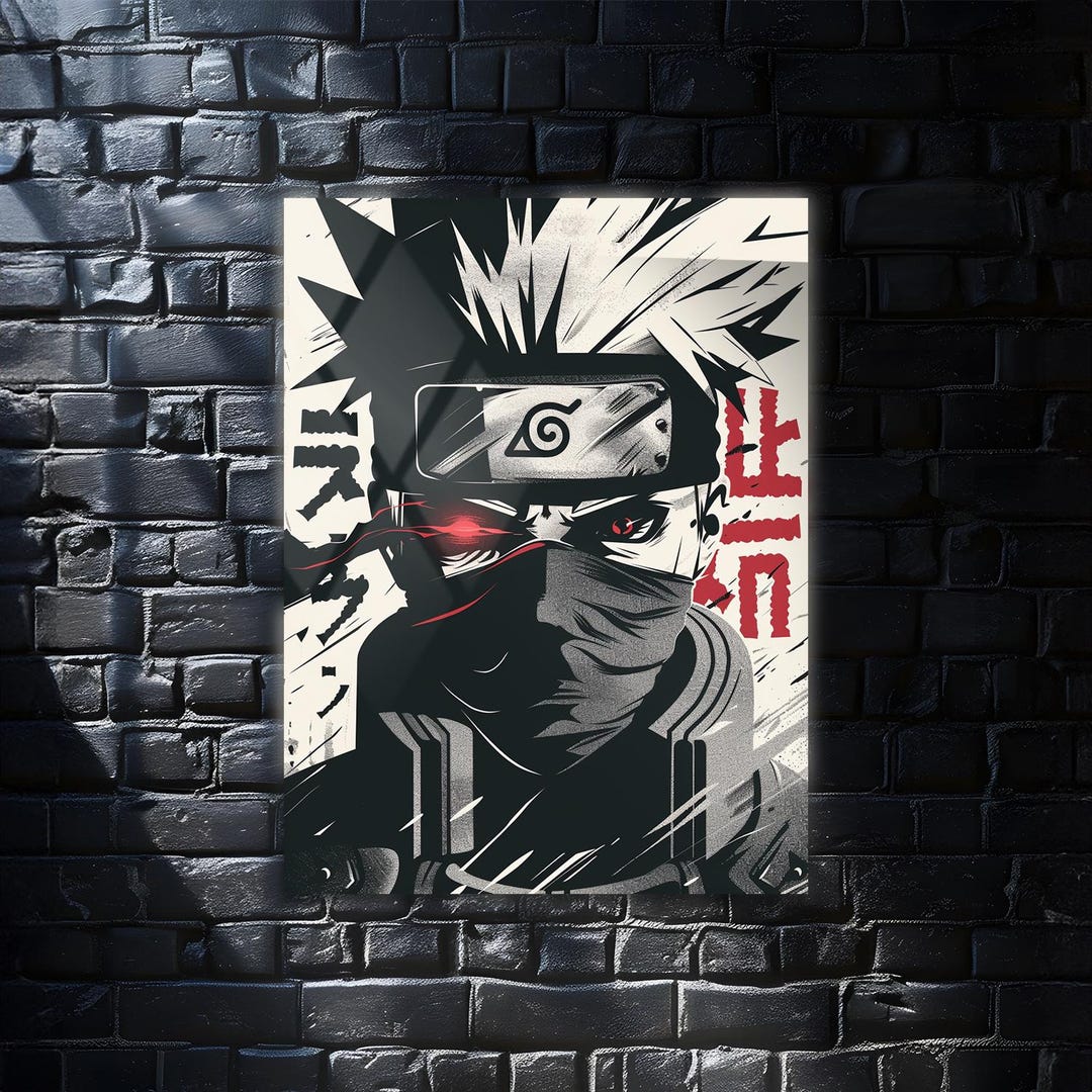 Anime Metal Wall Art – Modern Anime Poster for Otaku | UV Printed Metal ...