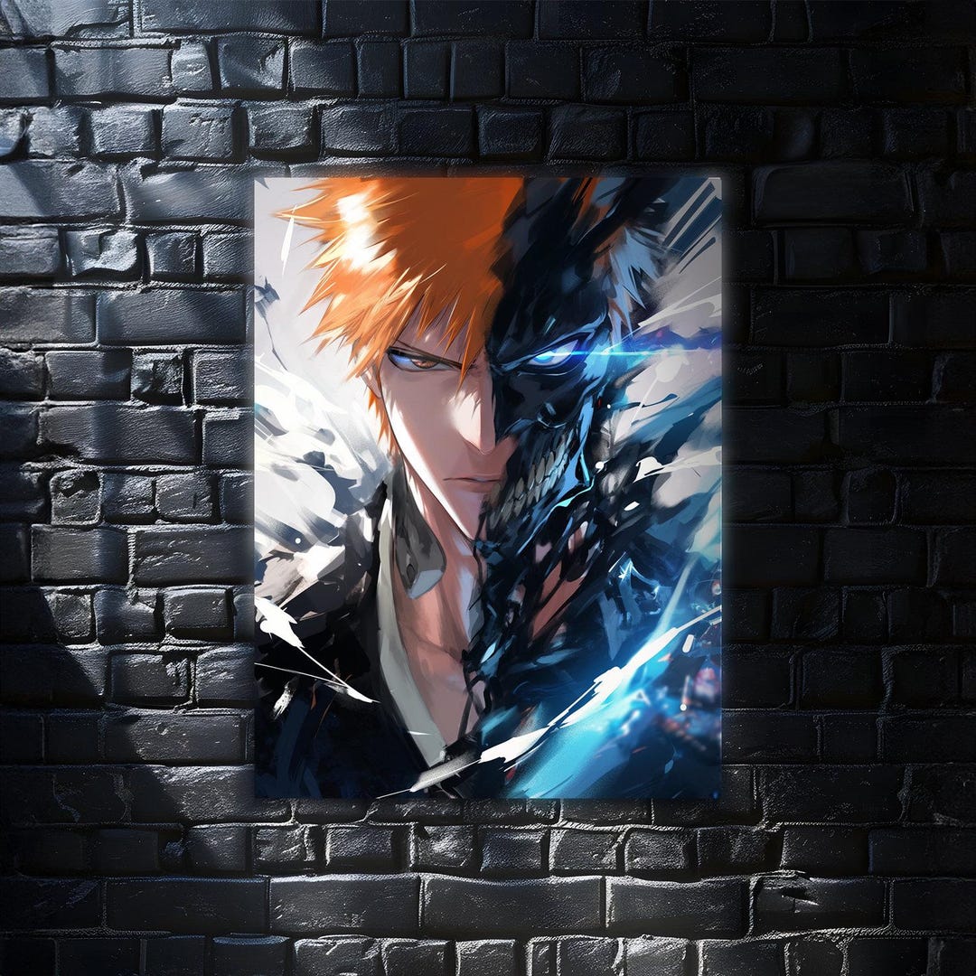 Anime Metal Wall Art, Anime Wall Art, Anime Poster, Anime Art, Metal ...