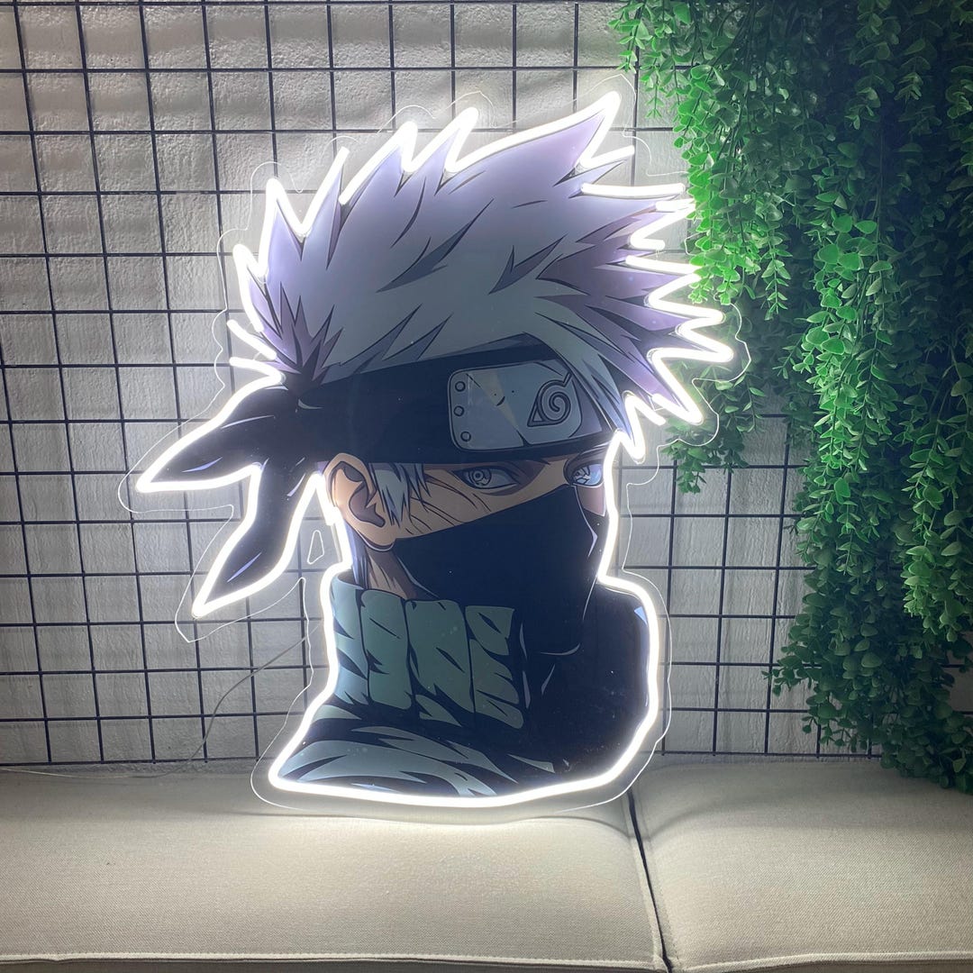 Anime Plexiglass Neon Art, Anime Neon Sign, Anime Neon Light Sign ...