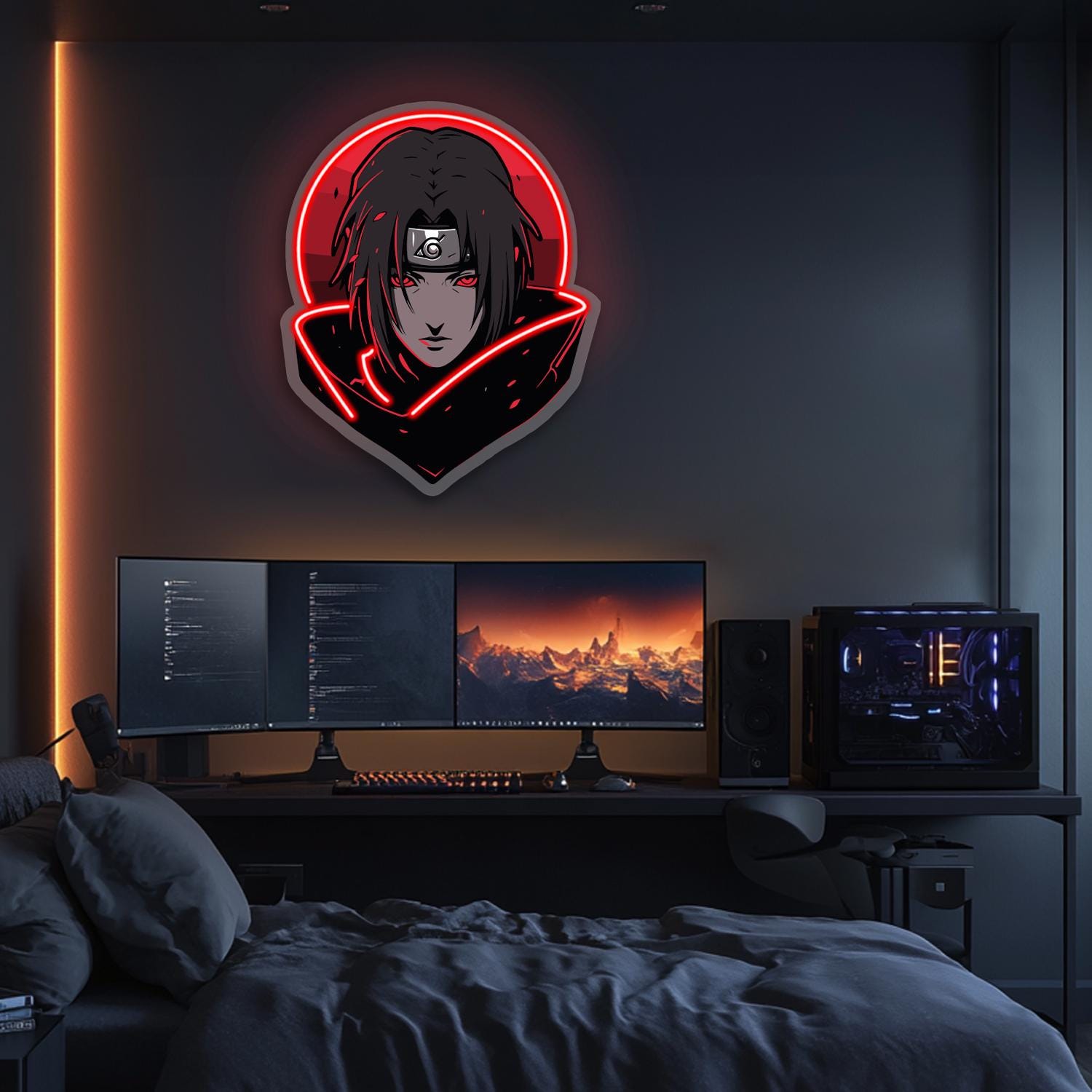 Anime Plexiglass Neon Art, Anime Neon Sign, Anime Neon Light Sign ...