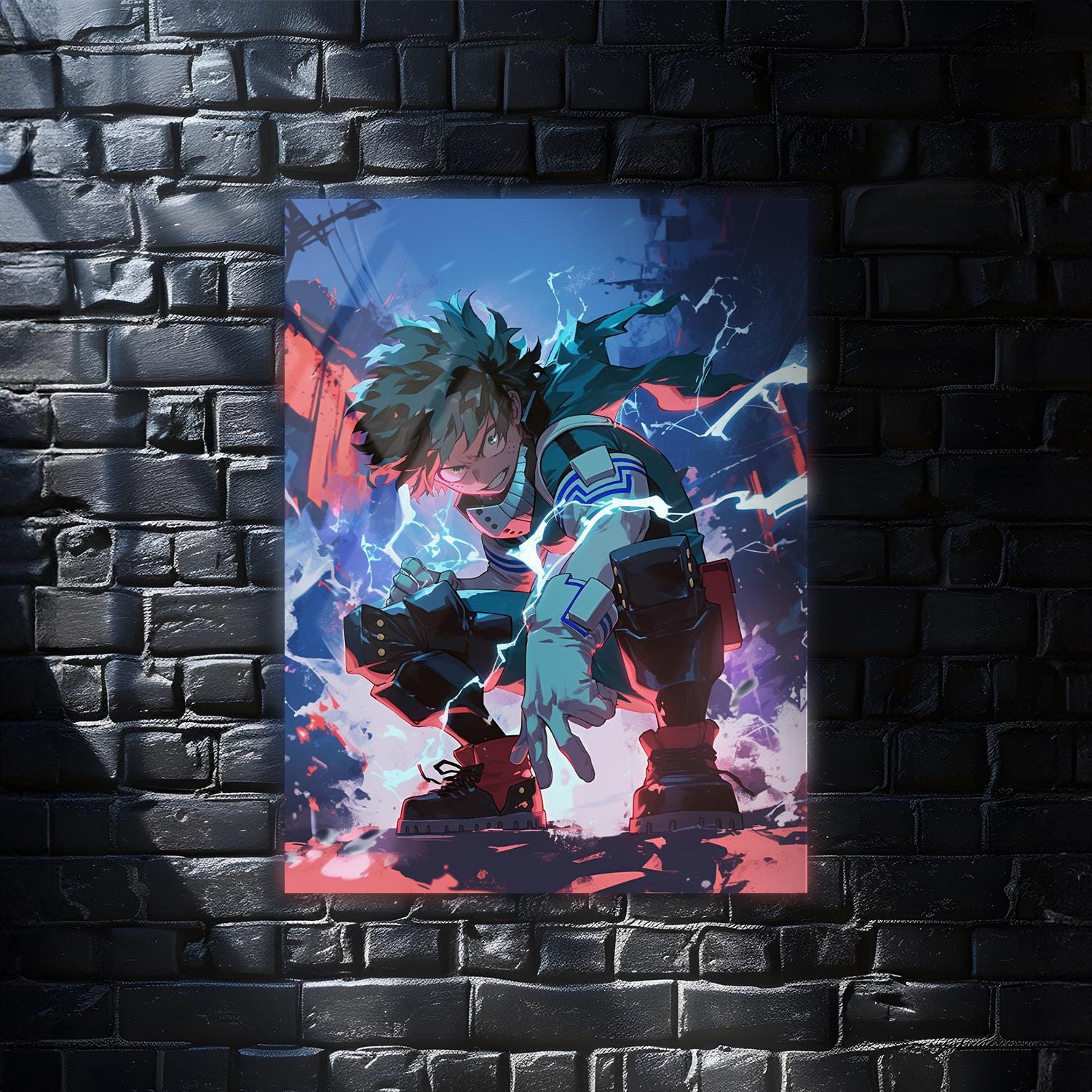 Anime Metal Wall Art, Anime Wall Art, Anime Poster, Anime Art, Metal ...