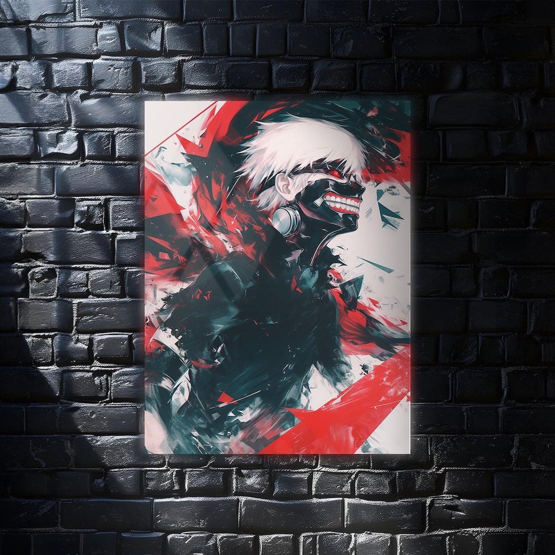 Anime Metal Wall Art – Modern Anime Poster for Otaku | UV Printed Metal ...