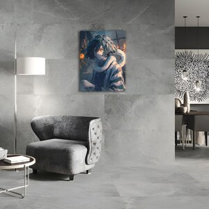 Anime Metal Wall Art – Modern Anime Poster for Otaku | UV Printed Metal ...