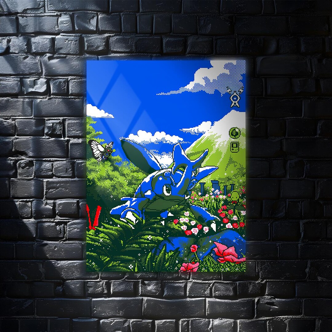 Anime Metal Wall Art, Anime Wall Art, Anime Poster, Anime Art, Metal ...