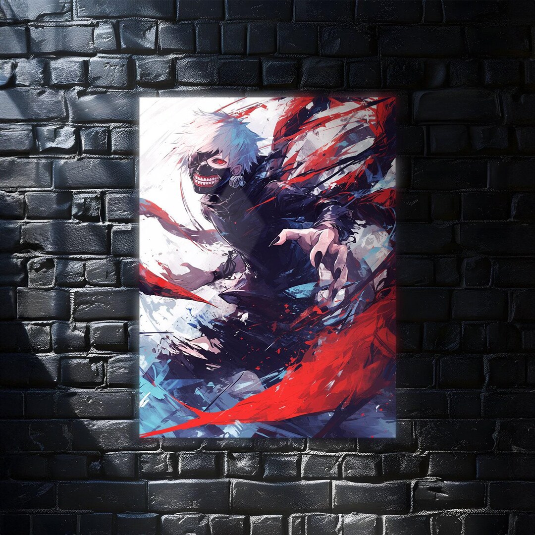 Anime Metal Wall Art, Anime Wall Art, Anime Poster, Anime Art, Metal ...