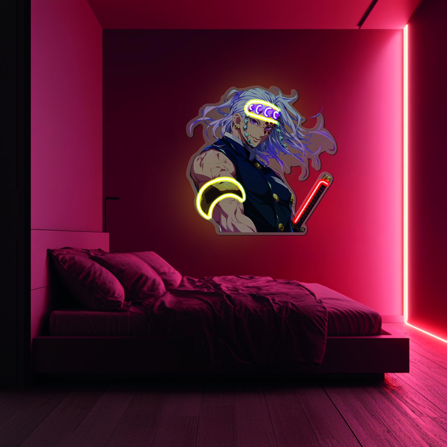 Anime Plexiglass Neon Art, Anime Neon Sign, Anime Neon Light Sign ...