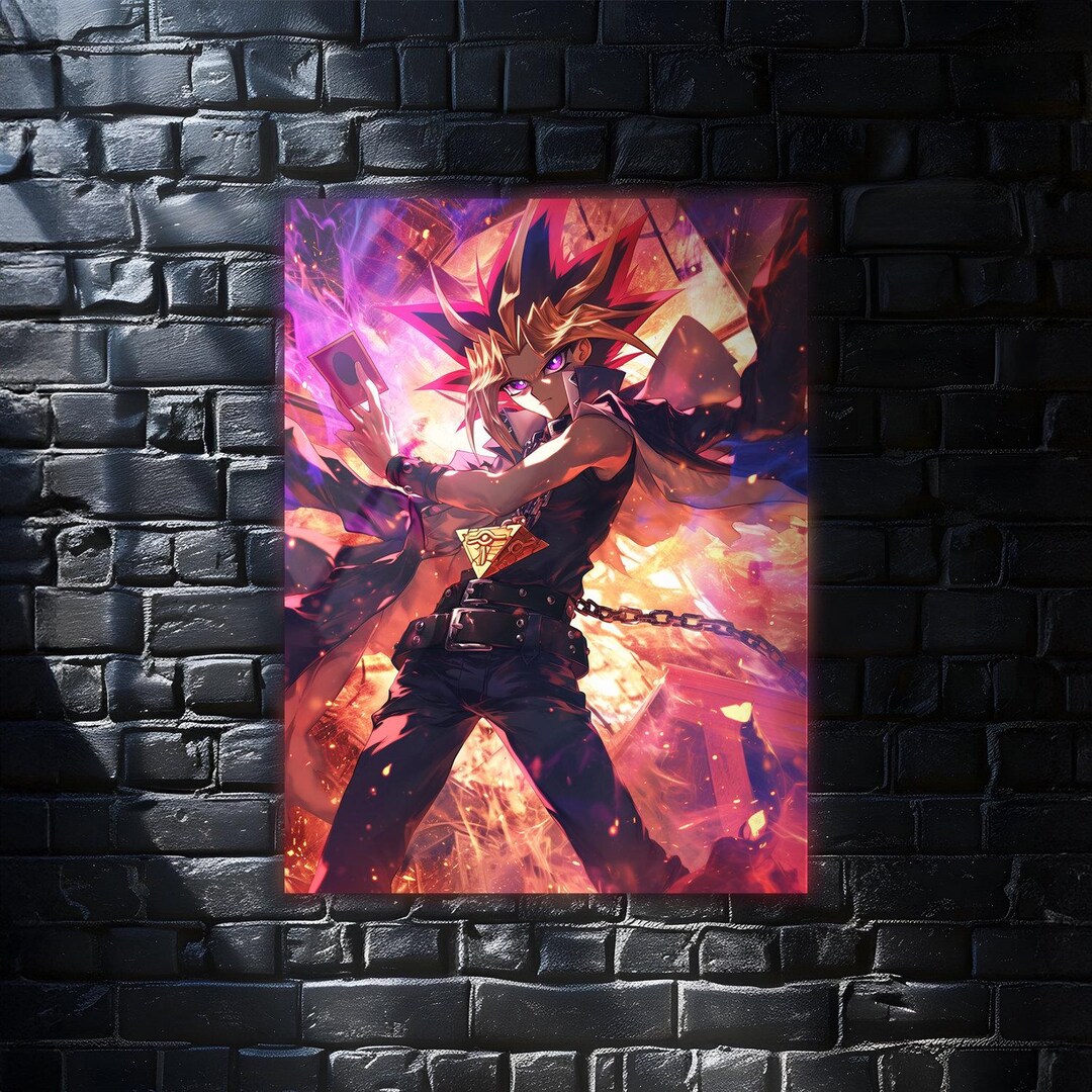 Anime Metal Wall Art, Anime Wall Art, Anime Poster, Anime Art, Metal ...