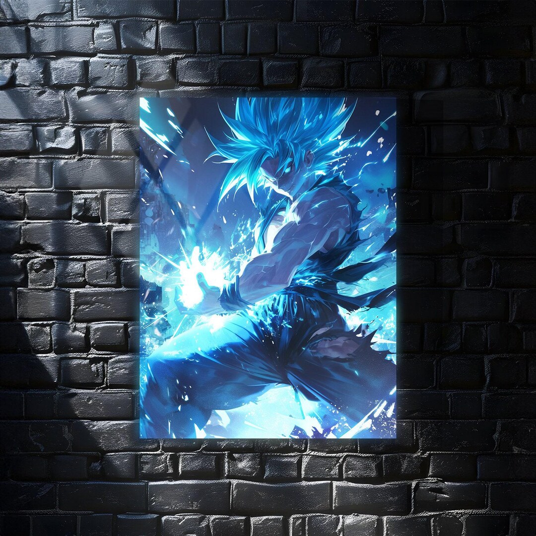 Anime Metal Wall Art, Metal Poster, Metal Sign, Metal Art, Modern Wall ...