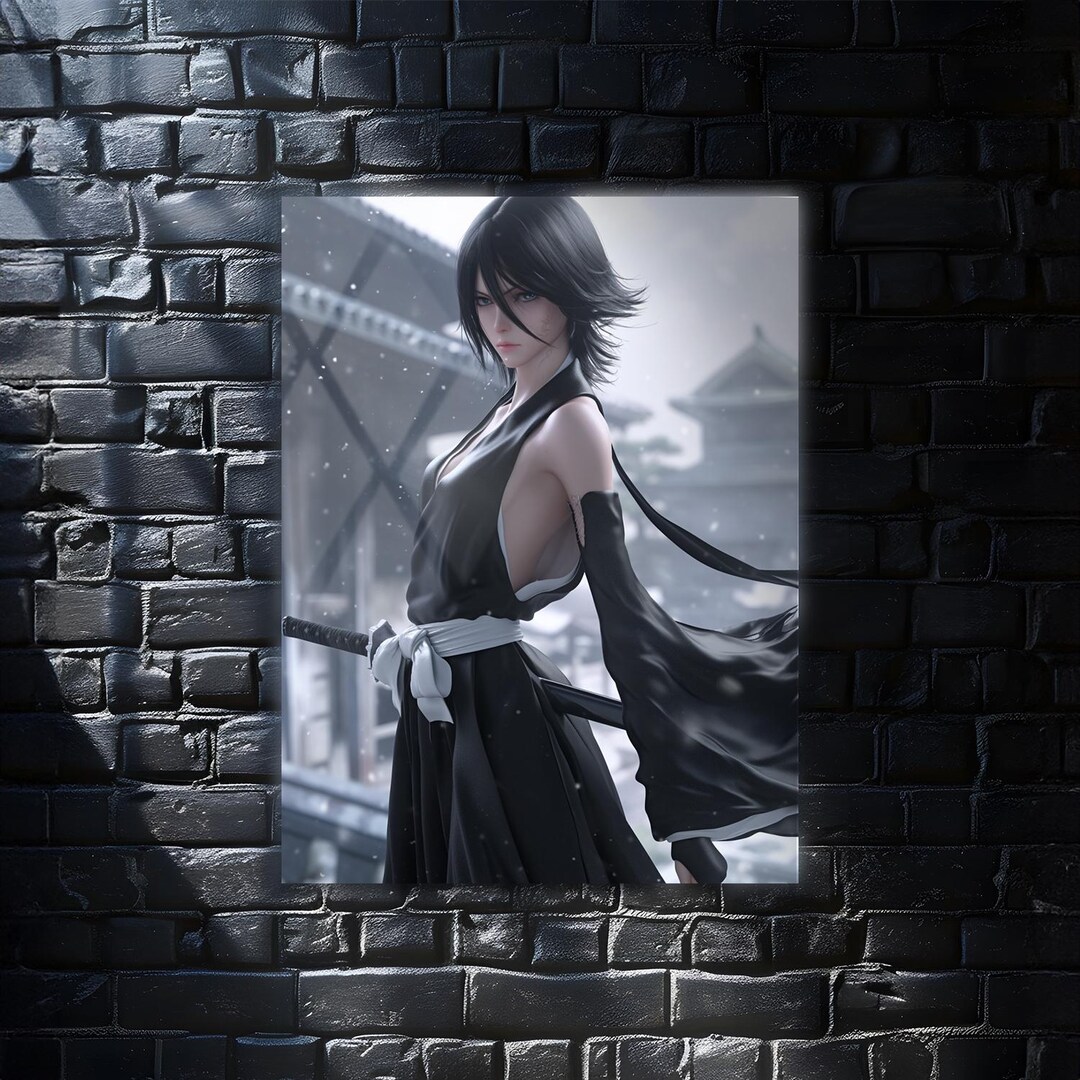 Anime Metal Wall Art – Modern Anime Poster for Otaku | UV Printed Metal ...