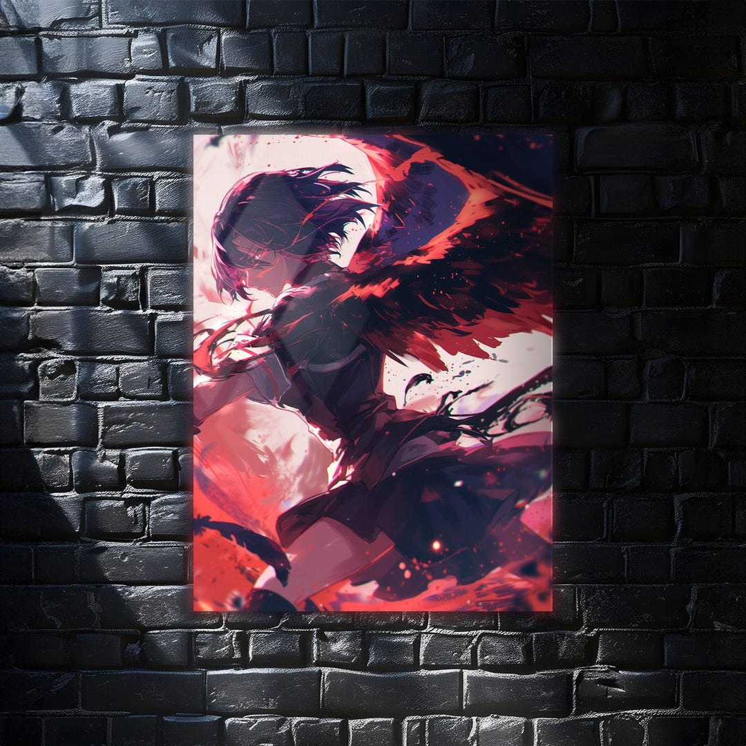 Anime Metal Wall Art, Anime Wall Art, Anime Poster, Anime Art, Metal ...