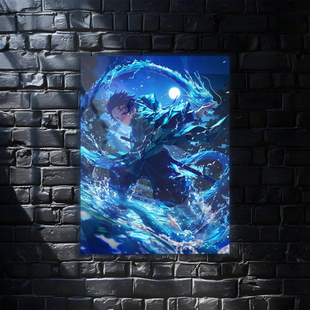 Anime Metal Wall Art, Anime Wall Art, Anime Poster, Anime Art, Metal ...