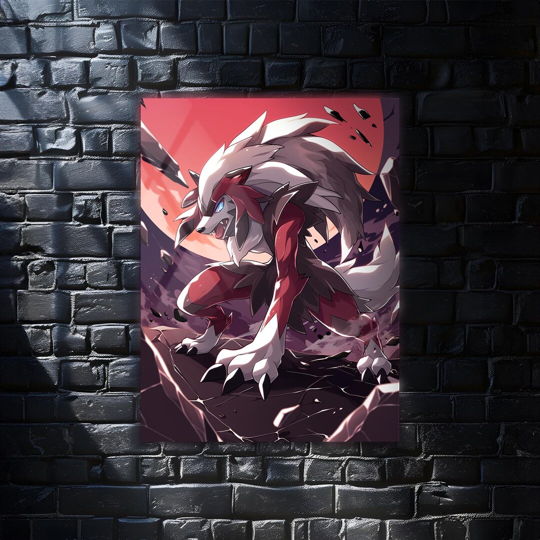 Anime Metal Wall Art, Anime Wall Art, Anime Poster, Anime Art, Metal ...