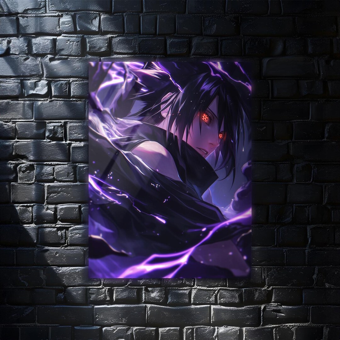 Anime Metal Wall Art – Modern Anime Poster for Otaku | UV Printed Metal ...