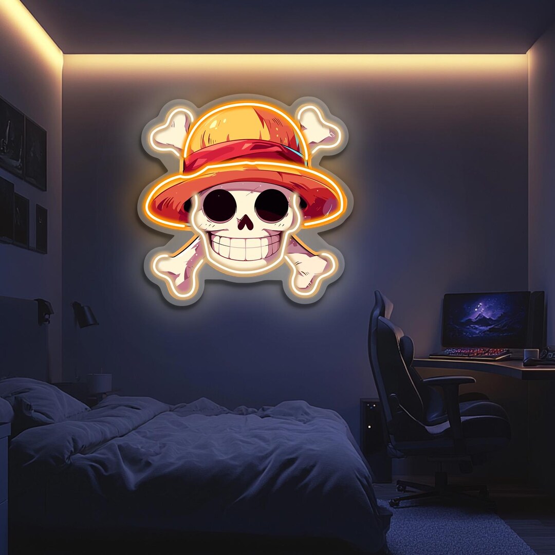 Anime Plexiglass Neon Art, Anime Neon Sign, Anime Neon Light Sign ...