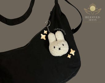 Miffy Crochet Keychain | Amigurumi | the Island Bunny - Etsy