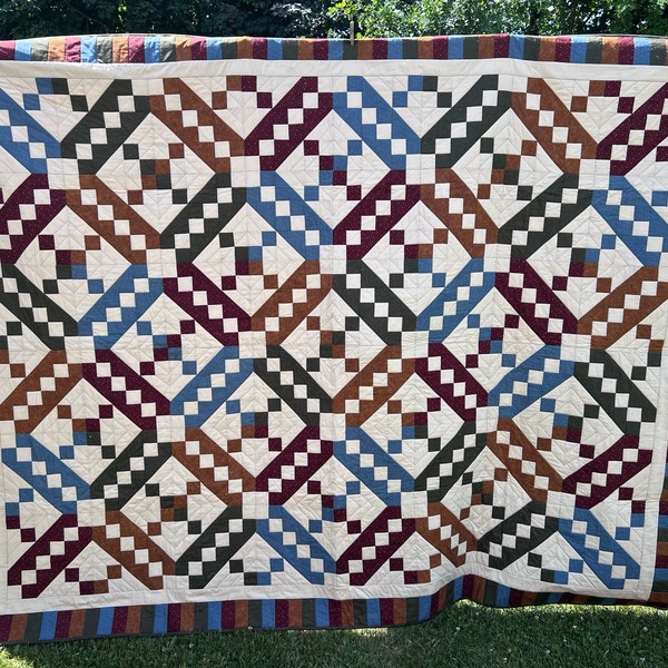 Jacobs Ladder Quilt - Etsy
