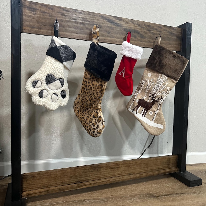 Free Standing Stocking Holder Stand - Etsy