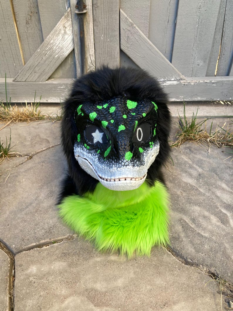 Premade Dino Mask Fursuit Head!! - Etsy