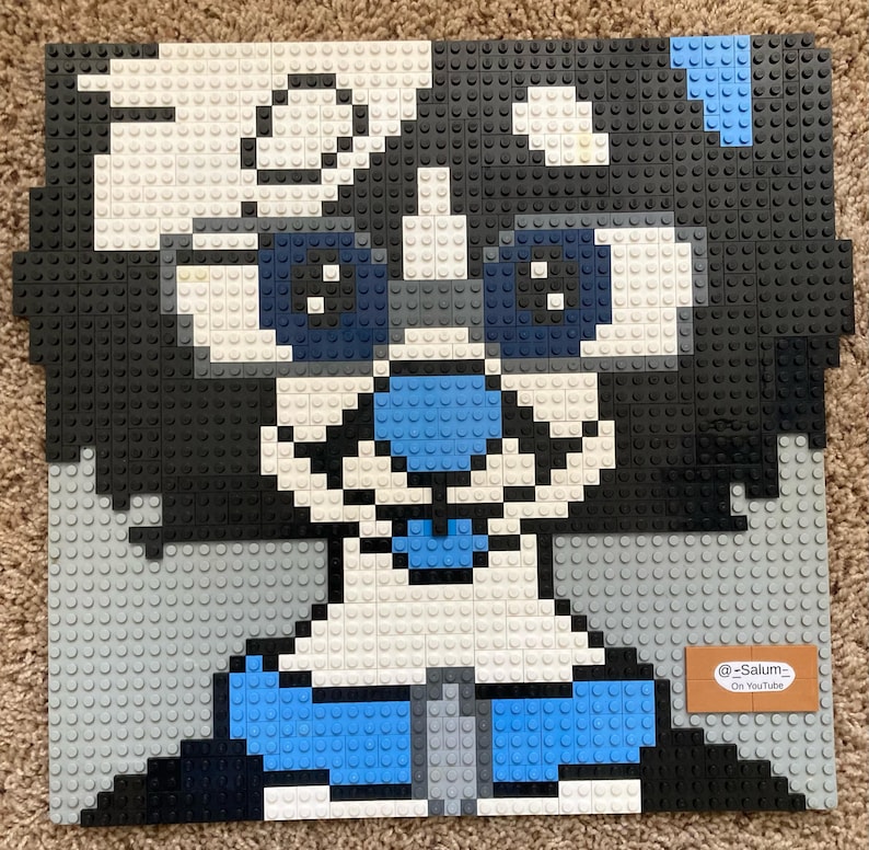 Custom Furry LEGO Pixel Art Commission - Etsy