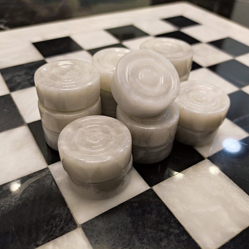 Christmas Checker Pieces - Etsy