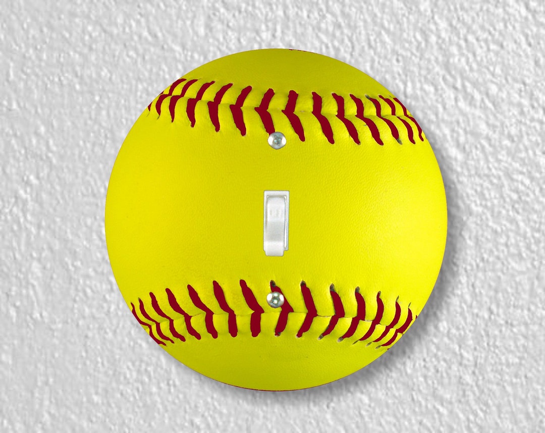 Fastpitch Softball Precision Laser Cut Toggle and Decora Rocker Round ...