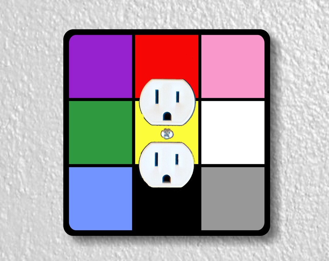 Feng Shui Bagua Map Precision Laser Cut Duplex and Grounded Outlet ...