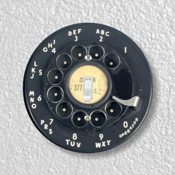 Rotary Dial Phone - Etsy