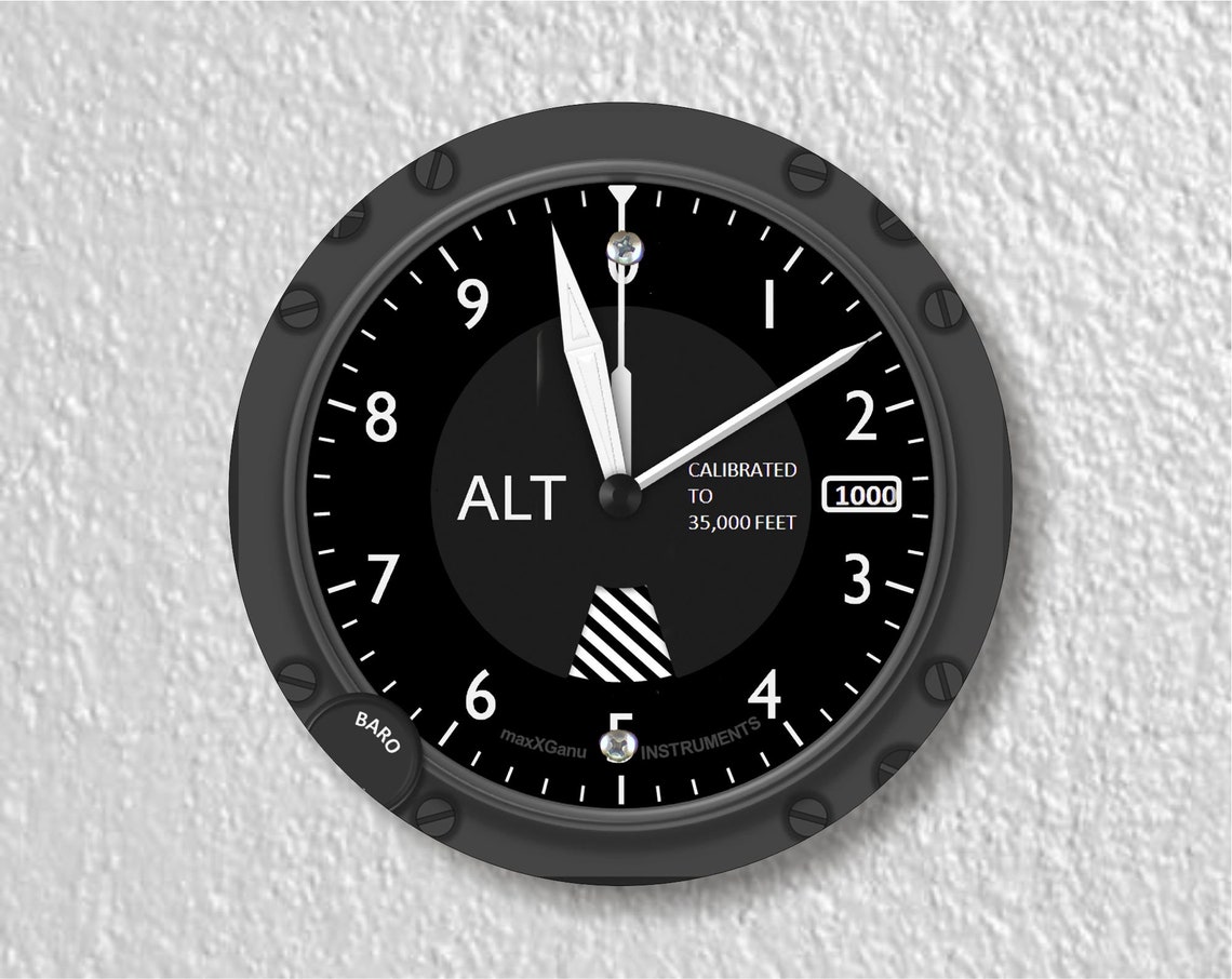 Altimeter Aviation Precision Laser Cut Toggle and Decora - Etsy