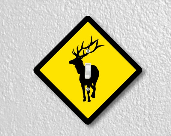 Elk Crossing Sign