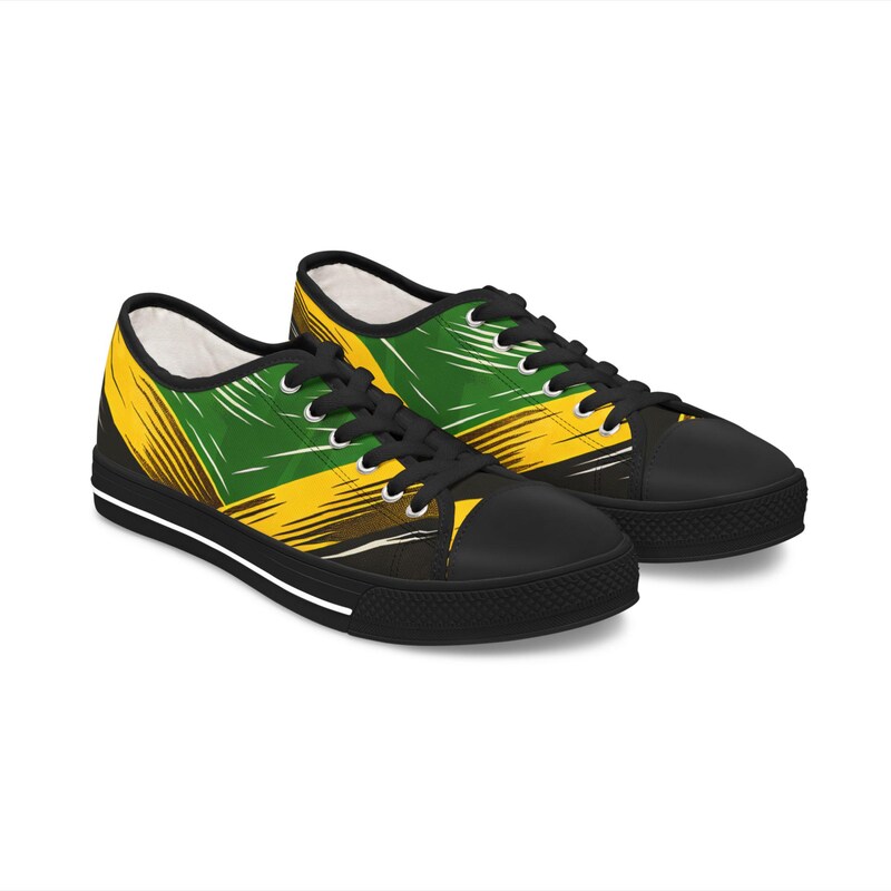Rasta Sneakers - Etsy