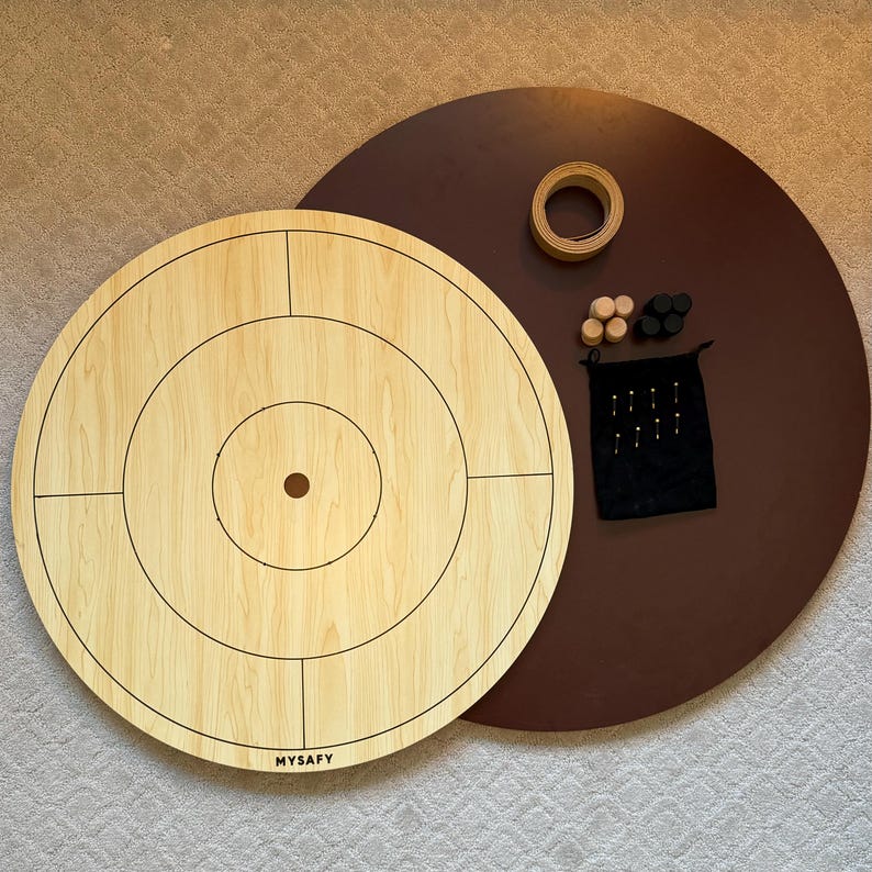 Build Your Own Crokinole Board | Full DIY Kit - Etsy
