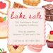 Bake Sale Template | Digital Flyer Template | 8.5x11 Themed Flyer ...