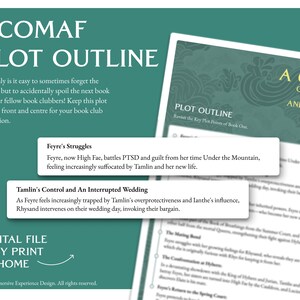 Ultimate ACOMAF Book Club Kit | A Court of Mist and Fury Discussion ...