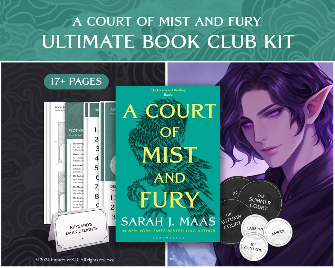 Ultimate ACOMAF Book Club Kit | A Court of Mist and Fury Discussion ...