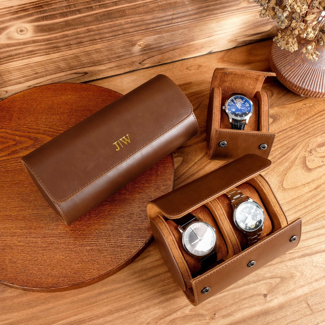 Personalized Watch Box, Watch Box, Porta Orologi Da Viaggio, Travel ...