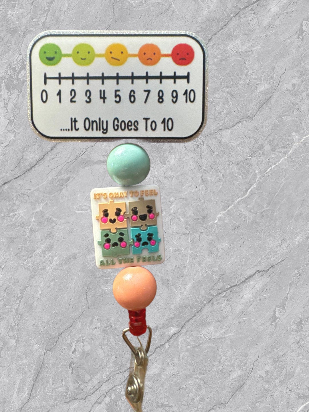 It Only Goes to a 10, Pain, Pain Scale, Nursing, Badge Id, Badge Holder ...