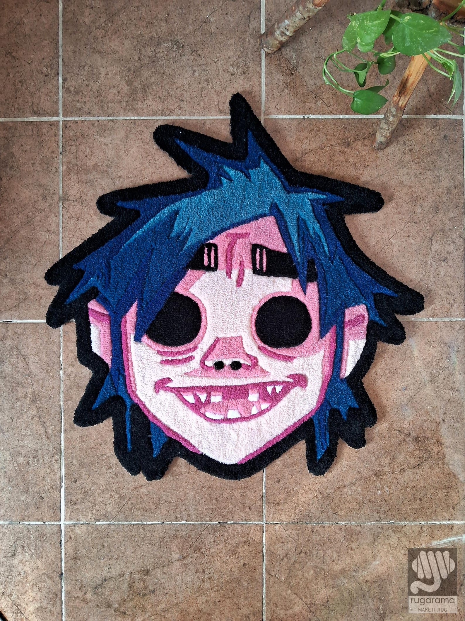 2D Tufted Rug, Tufted Custom Rug, Decorative Rug, Gift Idea, Room Decor ...