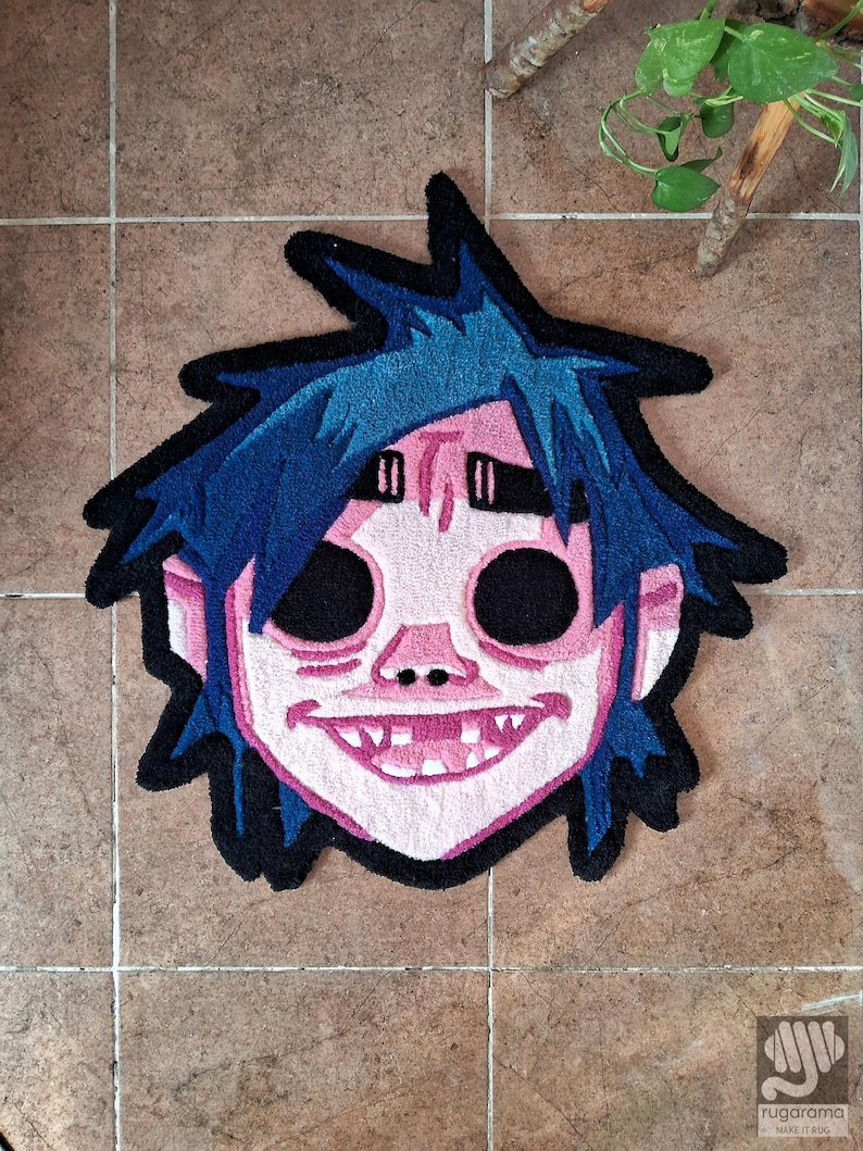 2D Tufted Rug, Tufted Custom Rug, Decorative Rug, Gift Idea, Room Decor ...