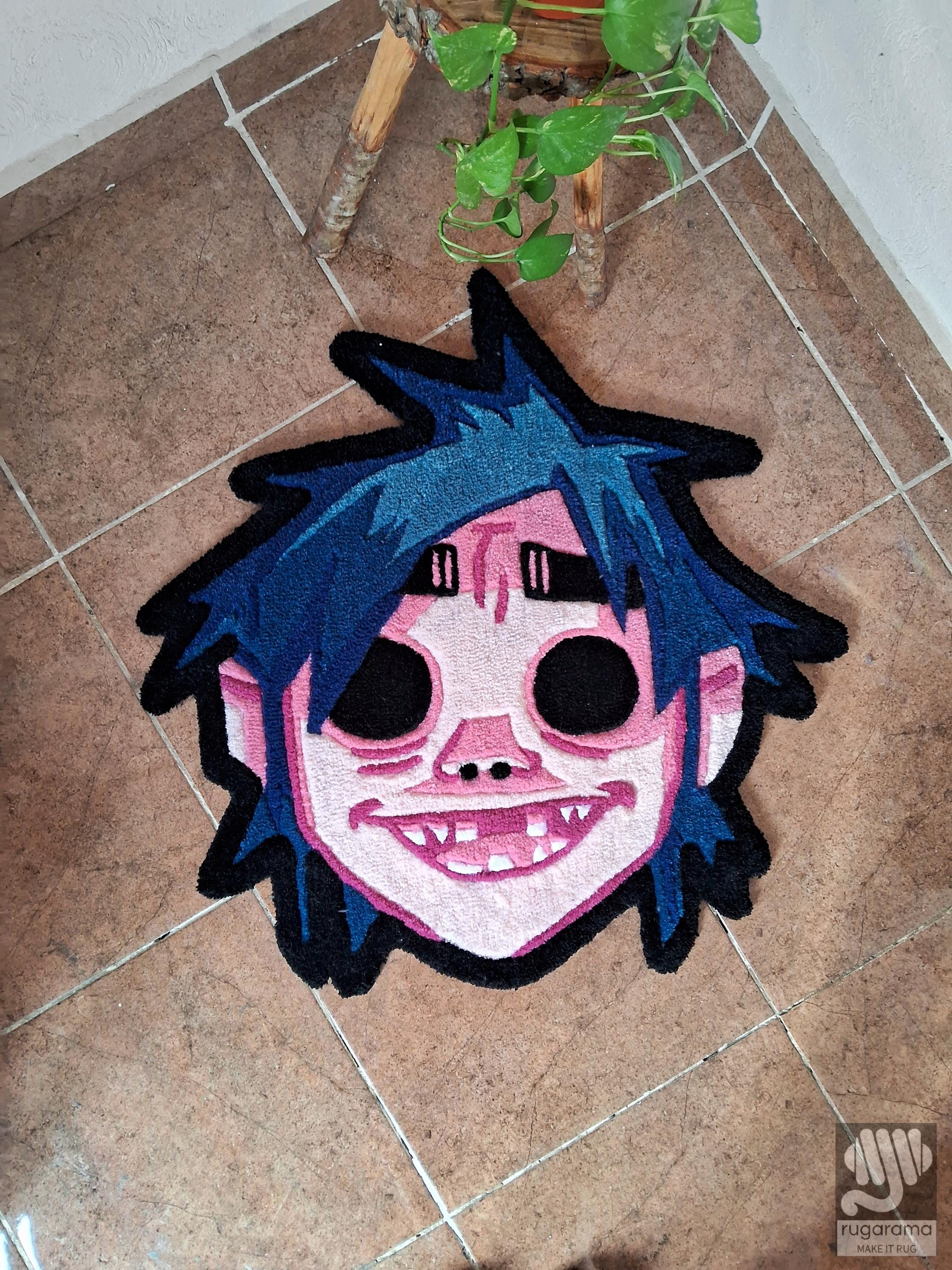 2D Tufted Rug, Tufted Custom Rug, Decorative Rug, Gift Idea, Room Decor ...