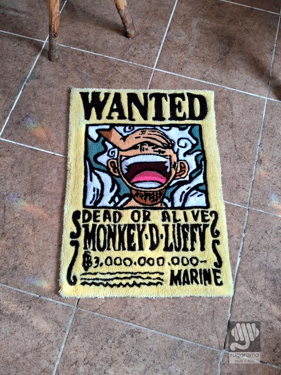 Luffy G5 Tufted Rug, Tufted Custom Rug, Decorative Rug, Gift Idea, Room ...